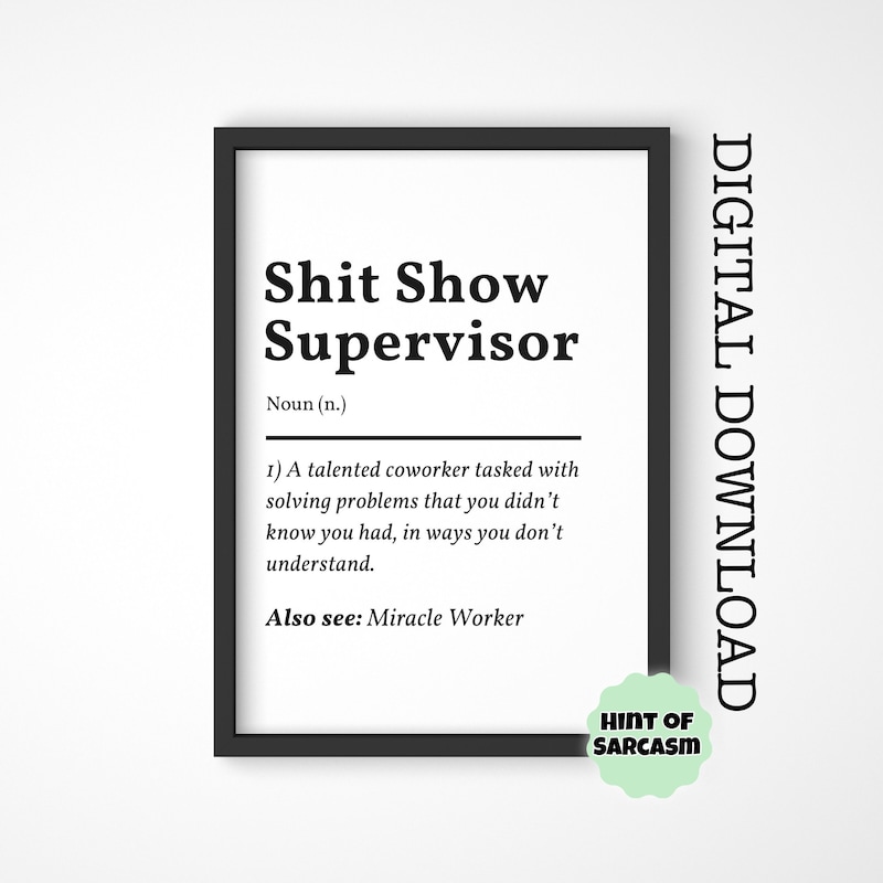 Shit Show - Etsy