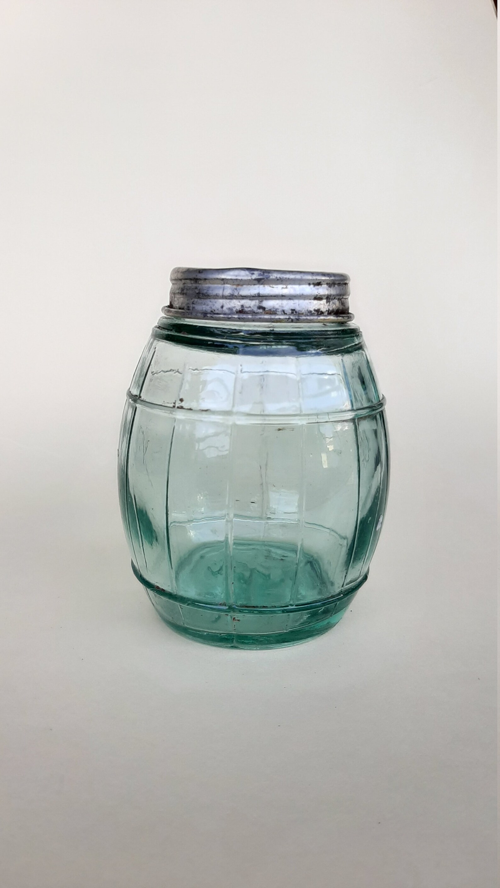 Old Vintage Bank Vintage Glass Barrel From USSR Soviet Spice - Etsy