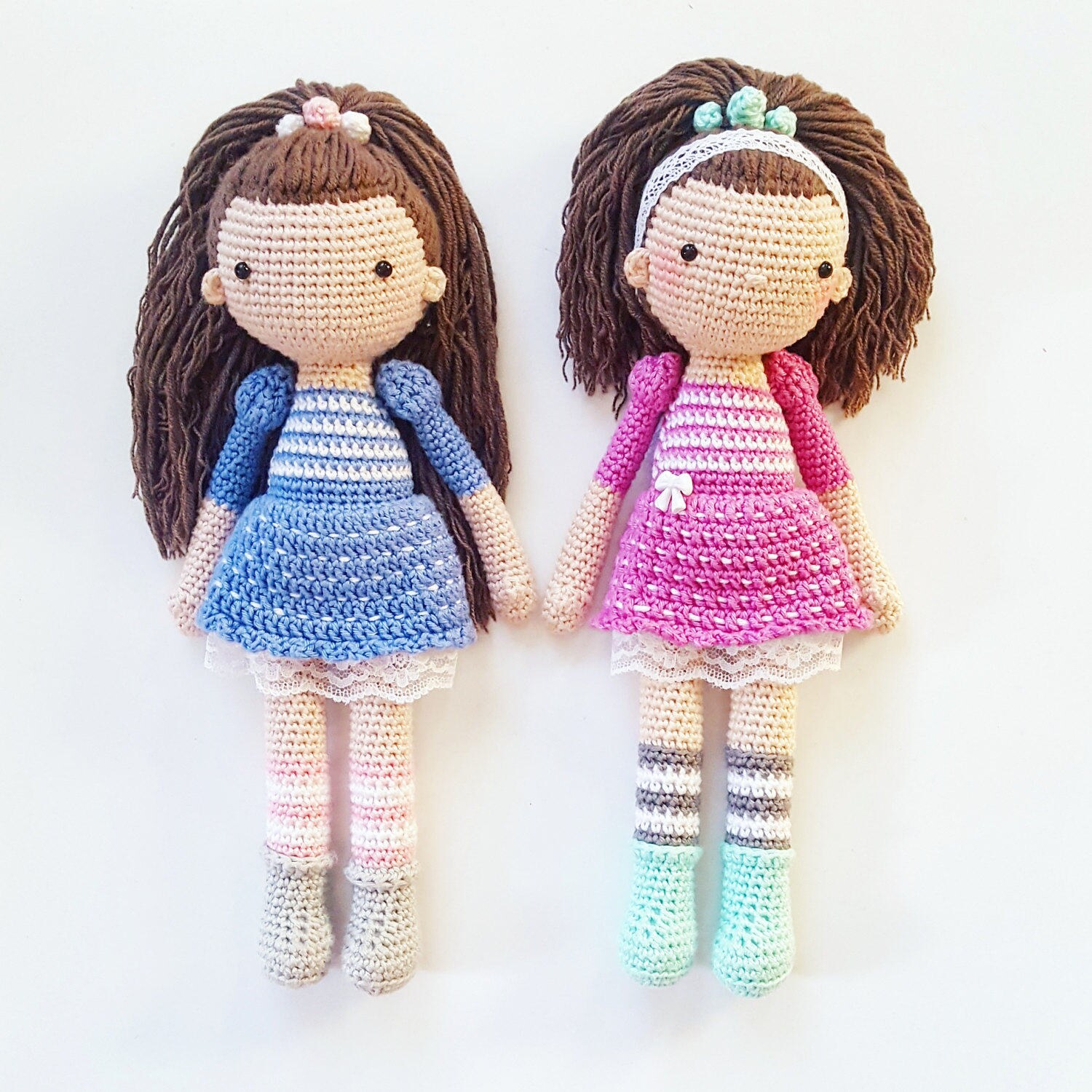 Amigurumi Crochet Pattern Doll "annabelle" (german & English) PDF - Etsy