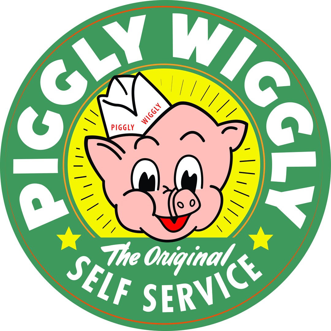 23 Piggly Wiggly Metal Sign Available in 2 Colors - Etsy