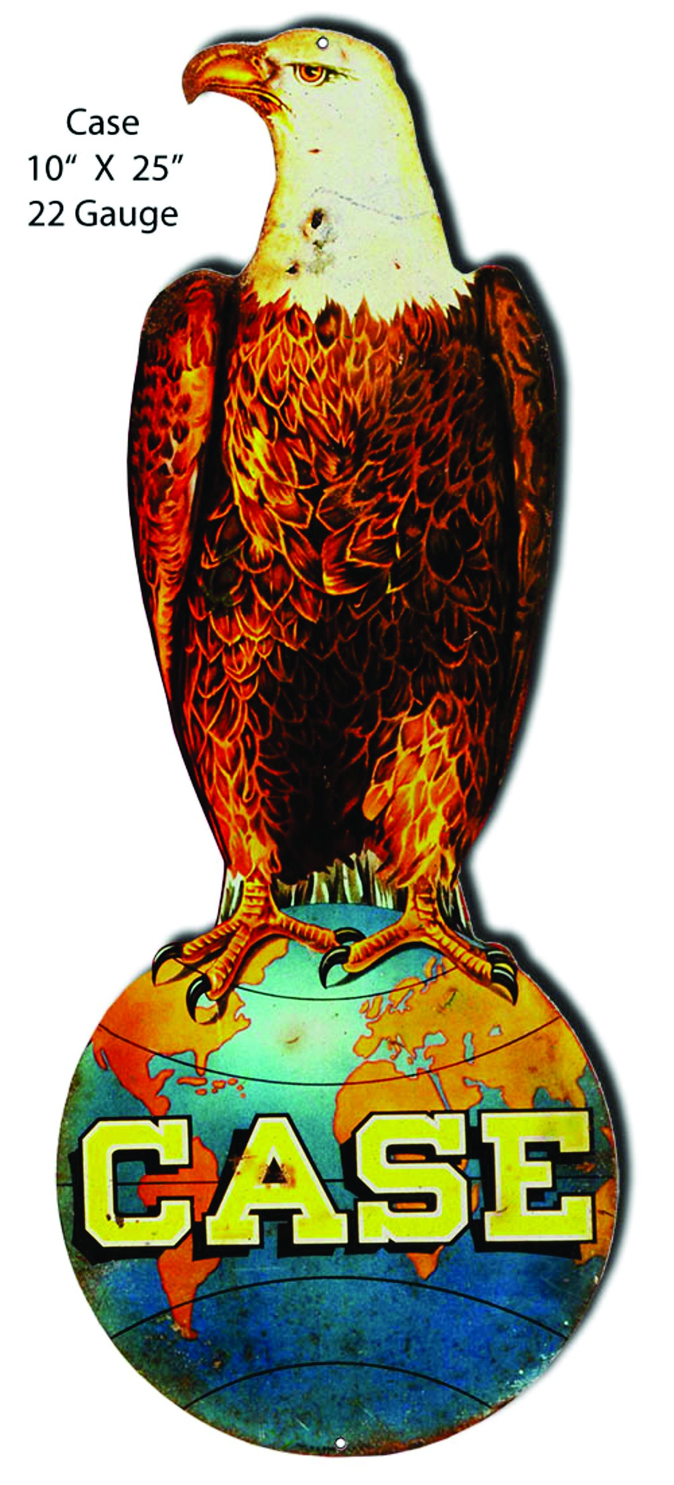 Case Eagle Laser Cut Out Metal Sign - Etsy