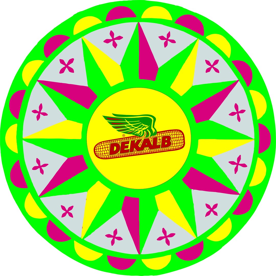 Dekalb Metal Barn Hex Sign Made in US Heavy Steel Available in 3 Sizes ...