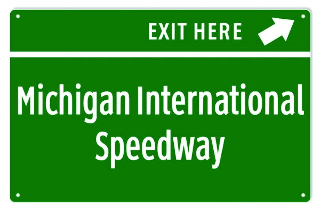 Michigan International Speedway Reproduction Sign 12x18 - Etsy