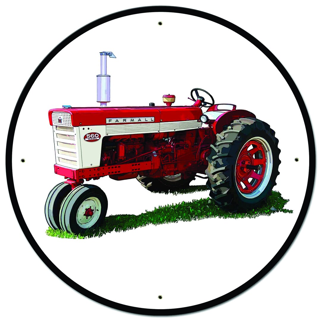 Farmall 360 Tractor Metal Sign US Made Available in 2 Sizes Nice Sign ...