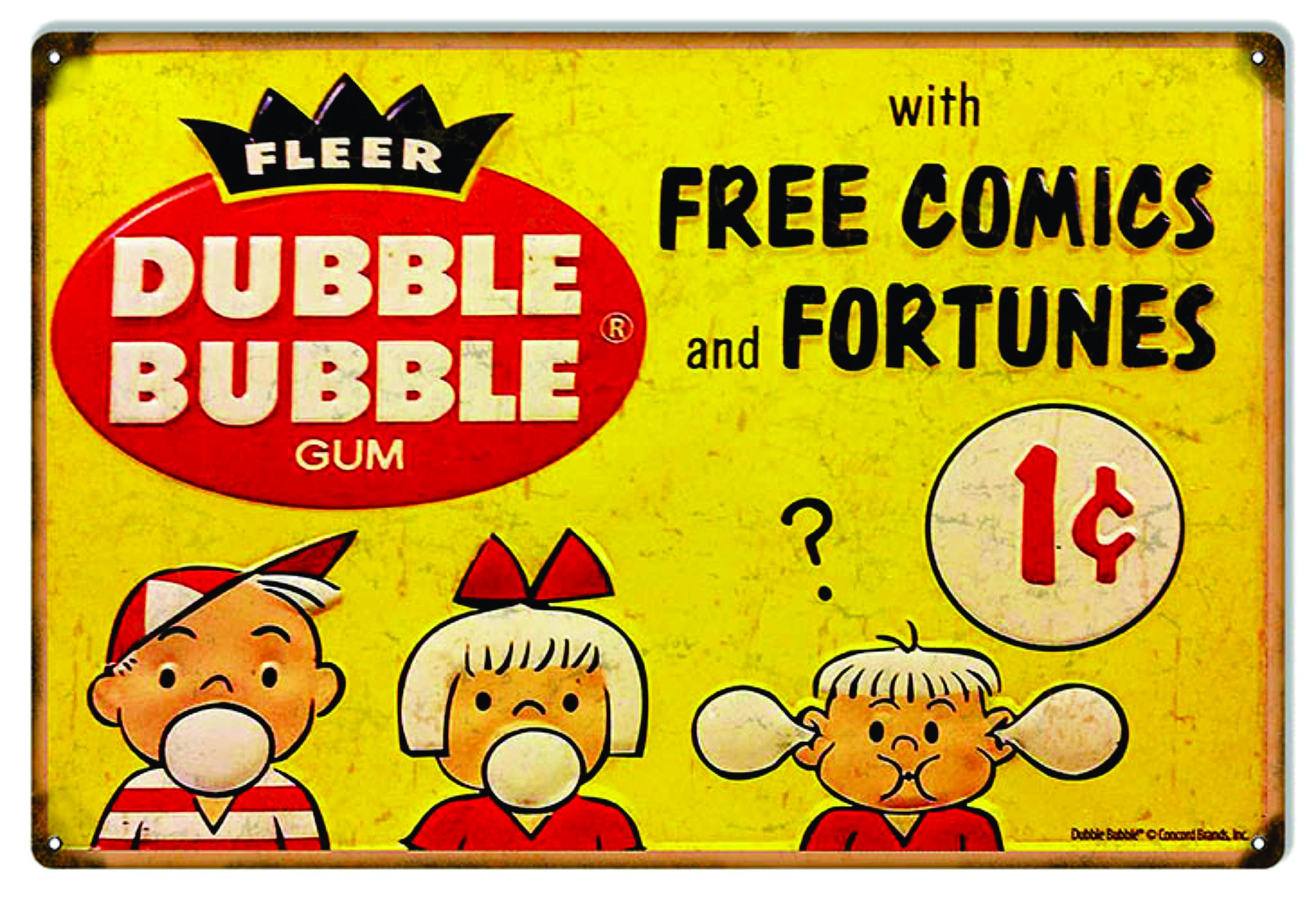 Dubble Bubble Comics Reproduction Sign - Etsy