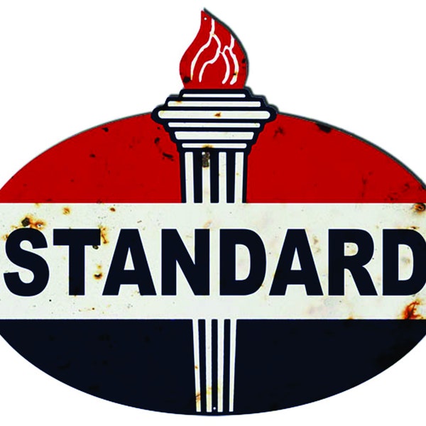 Standard Oil Sign - Etsy