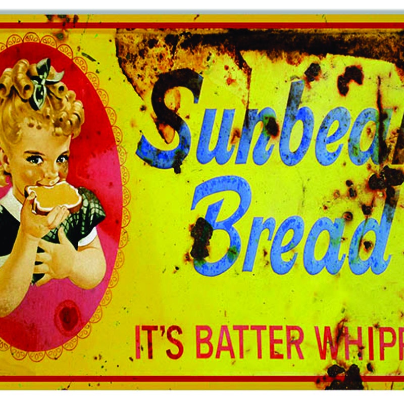 Sunbeam Bread Sign - Etsy
