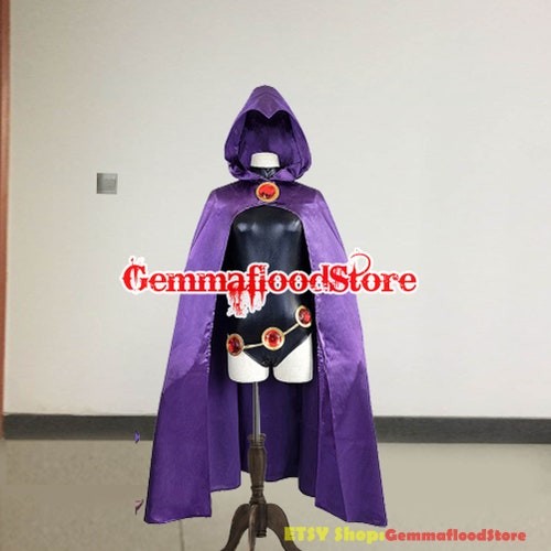 Adult Cosplay Hooded Cape Suitable for Raven Teen Titans | Etsy