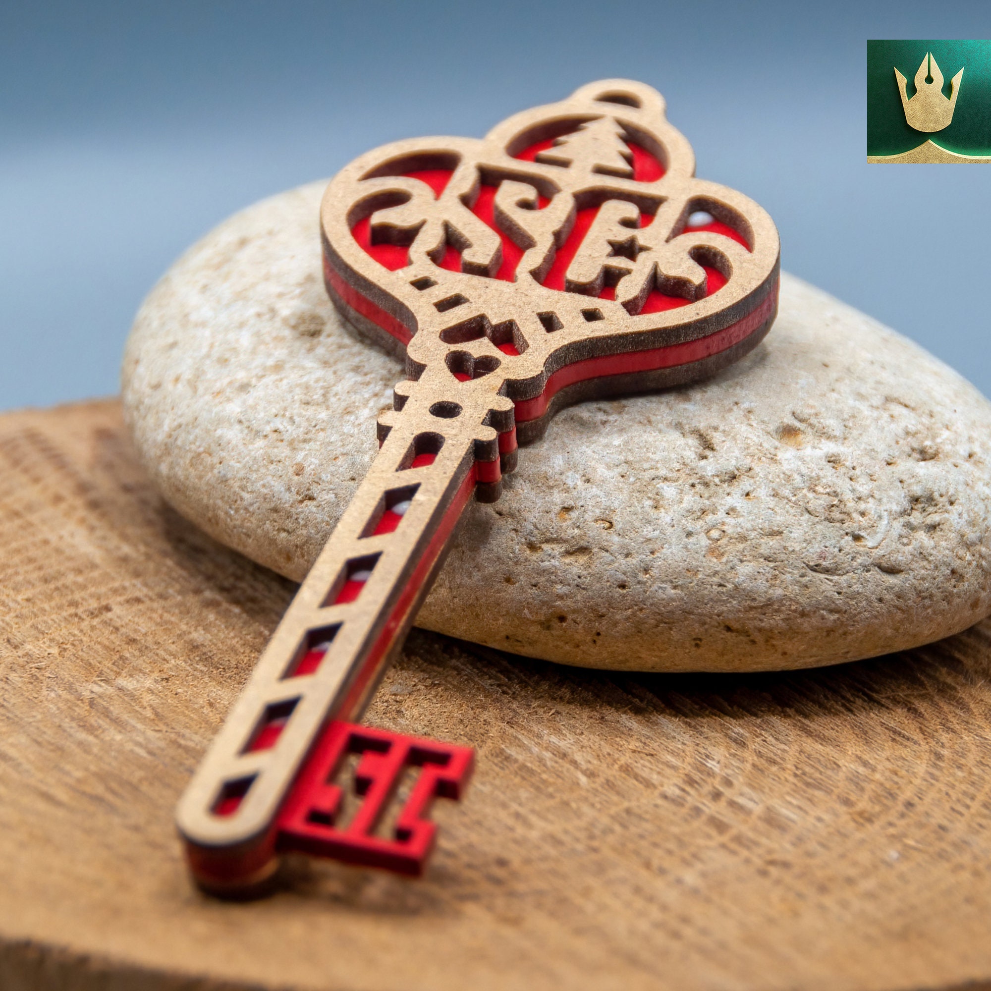 Christmas Magic Keys 3D Bundle SVG Cut Files Santa's Magic Key ...