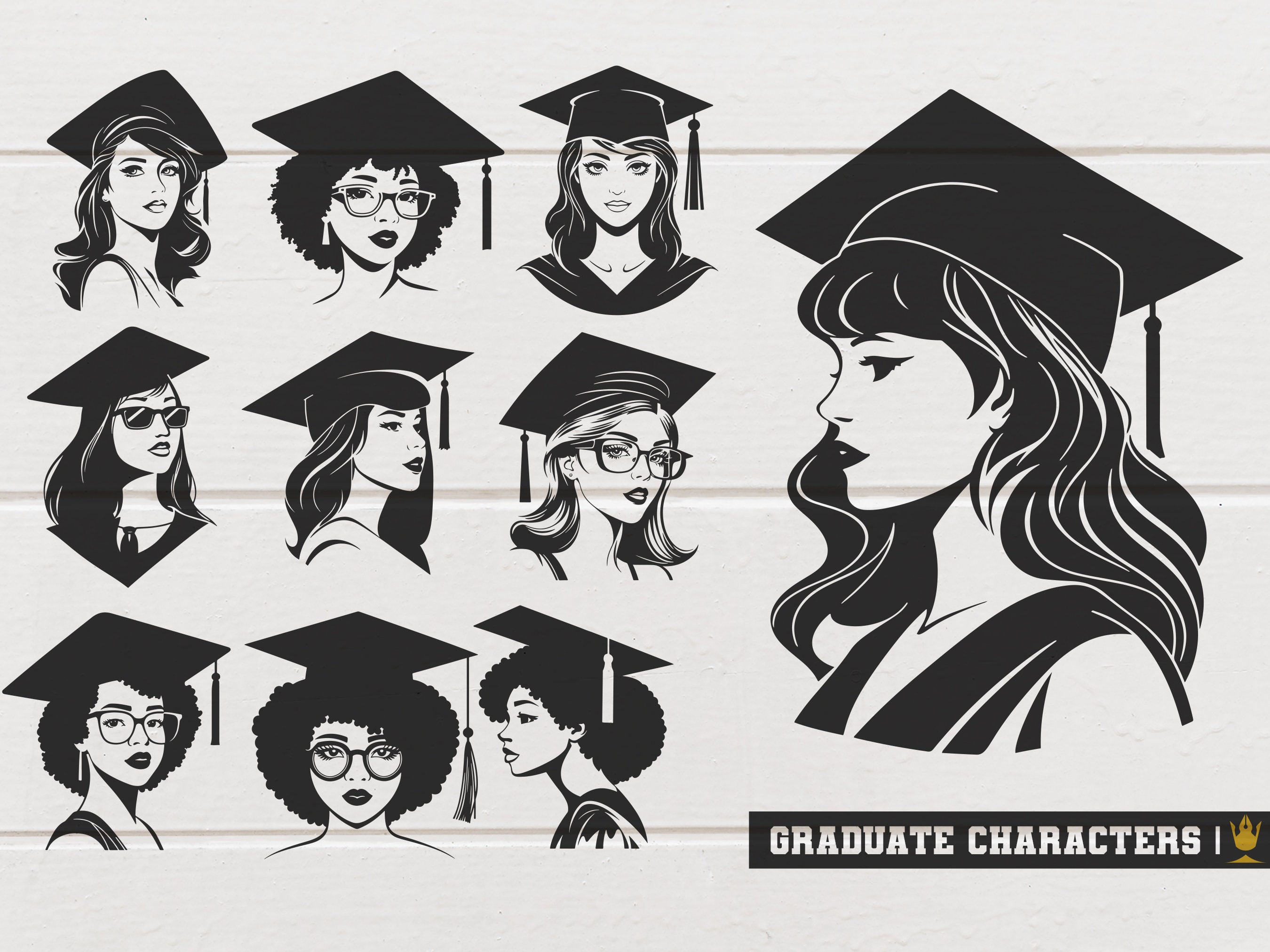 Graduation SVG Bundle | Class of 2023-2030 | Graduate Art | Grad ...