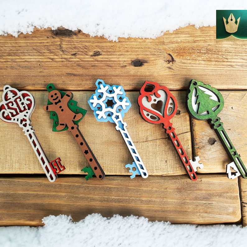 Christmas Magic Keys 3D Bundle SVG Cut Files Santa's Magic Key ...