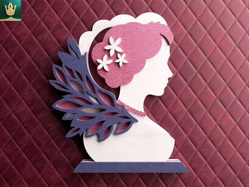 Mother's Day 3D Layered Floral SVG Cut File | Versatile Artwork for ...