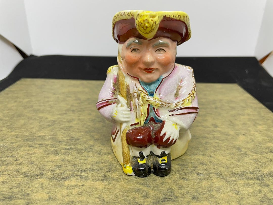 Vintage Japan Toby Like Character Mug - Etsy