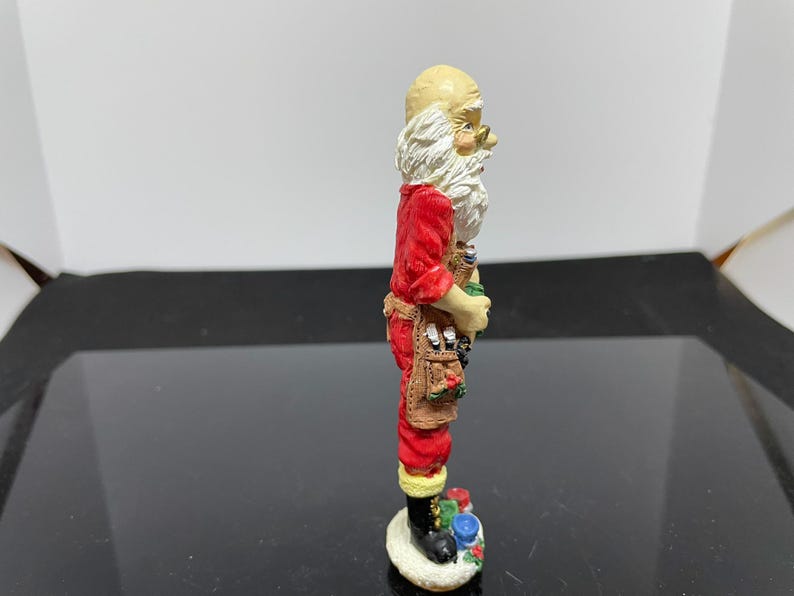 Vintage Stick Santa Claus Figurine - Etsy