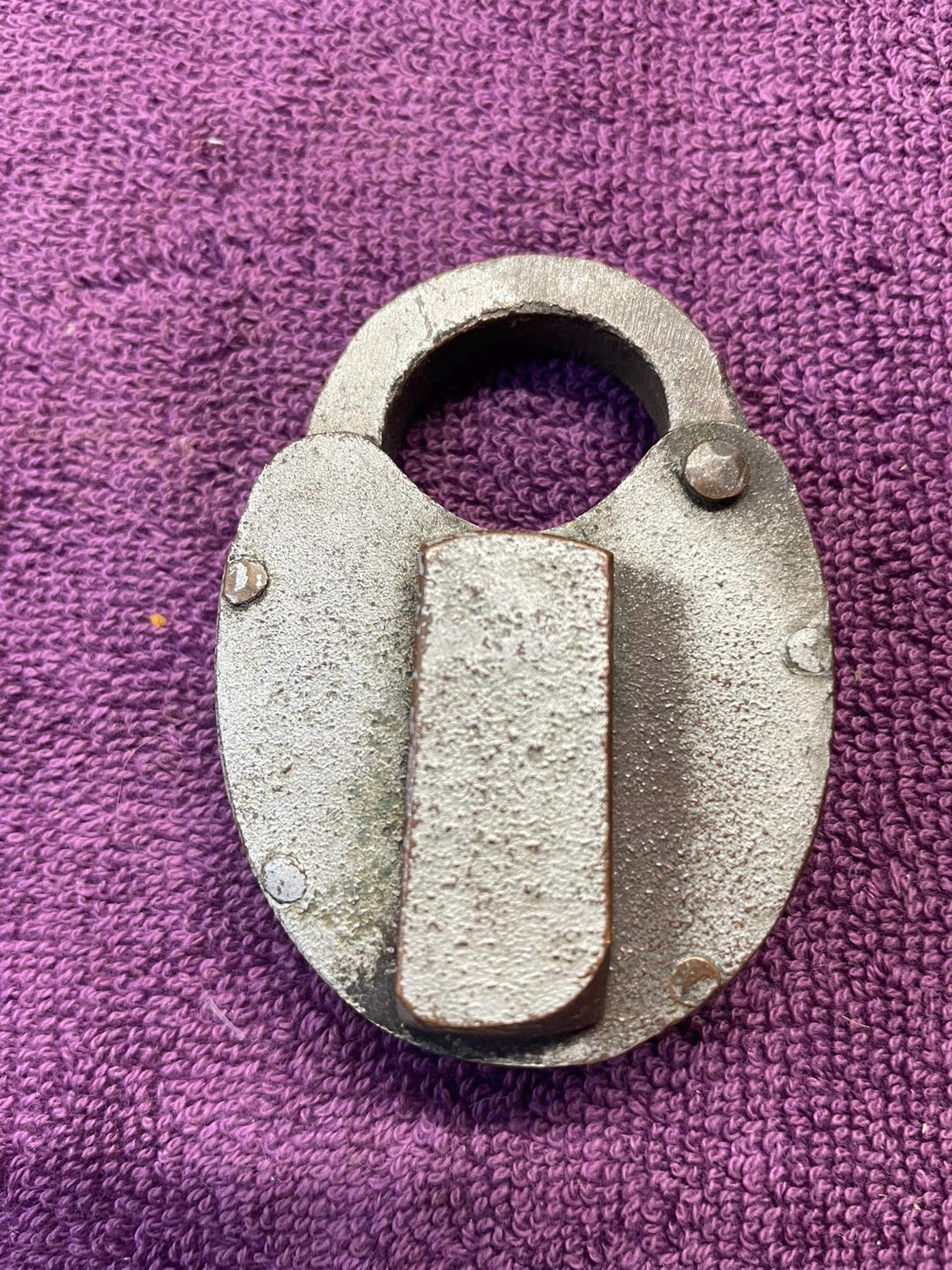 Vintage Railroad Signal Padlock No Key - Etsy