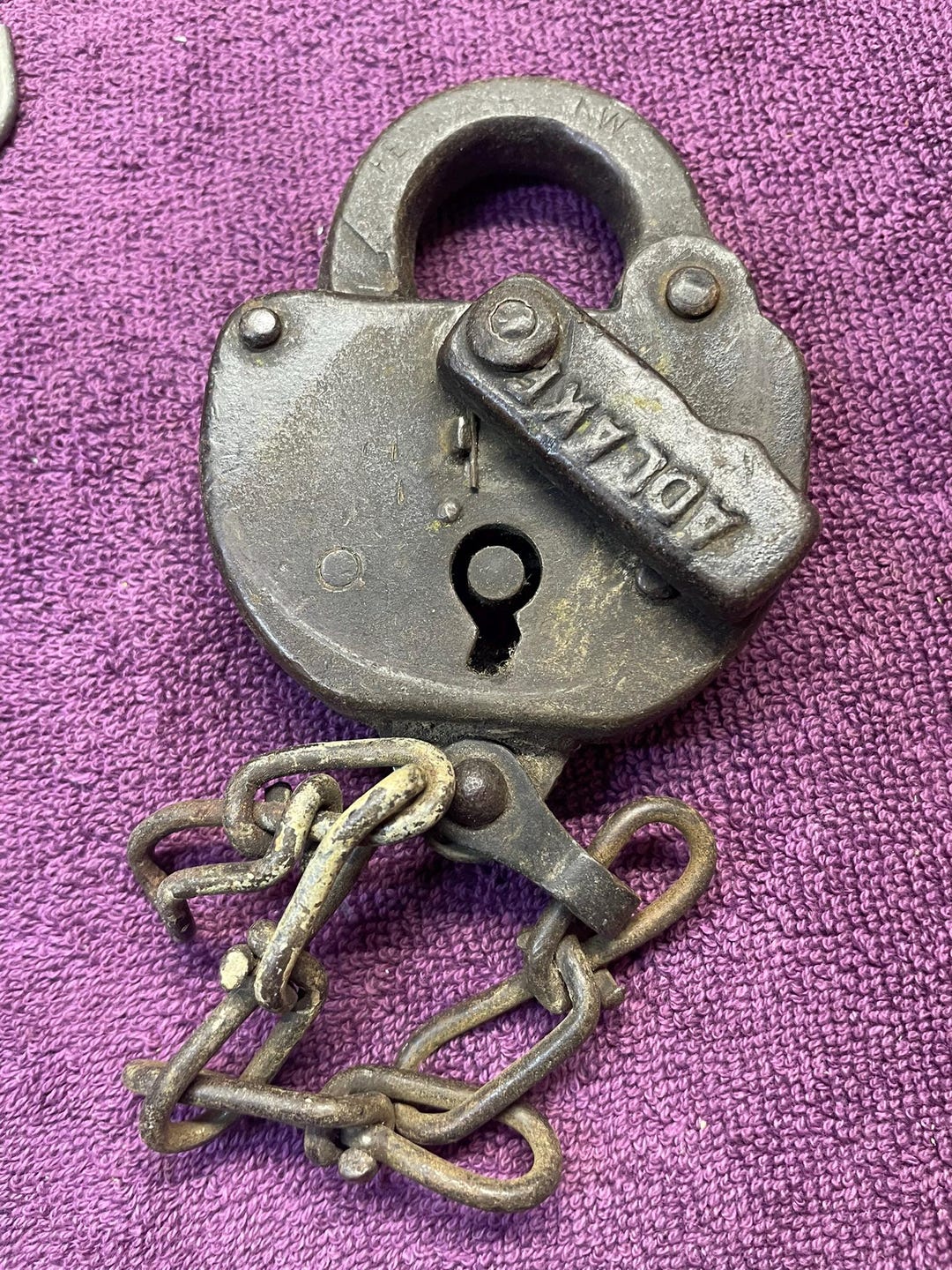 Vintage Adlake Railroad Lock - Etsy