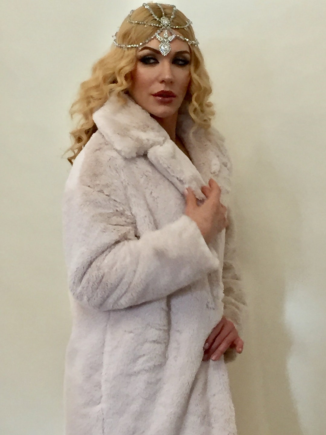 Bridal Head Chain~silver Forehead~tikka Headpiece~bohemian Headpiece ...