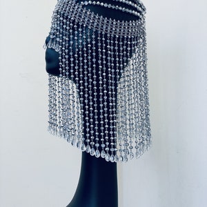 Silver Headpiece ~ Bridal Headpiece ~ Crystal Headpiece ~ Show ...