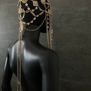 Gold Crystal Headpiece~gold Headpiece~gold Tiara~gold Wedding Headpiece ...