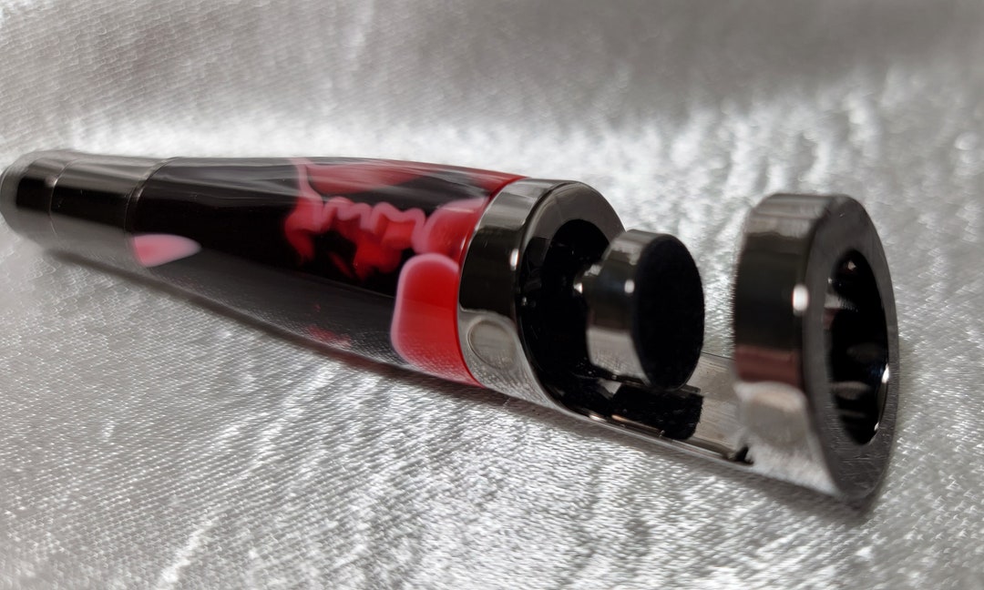 Smart Phone Stand and Stylus, Red and Maroon With Gun Metal Hardware - Etsy