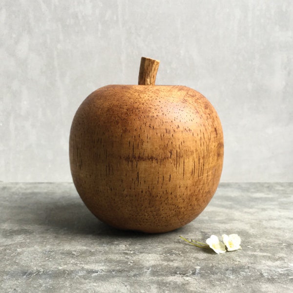 Wooden Apple - Etsy