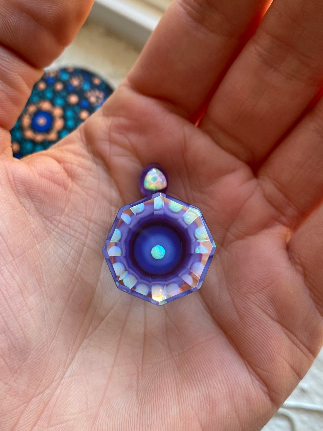 Opal Reflection Pendant Royal Jelly - Etsy