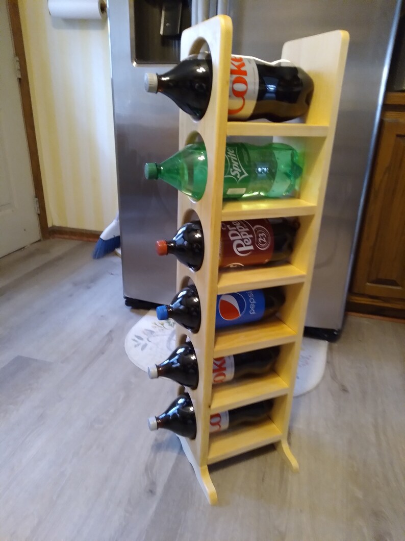 6 2 Liter Bottle Soda Rack | Etsy Israel