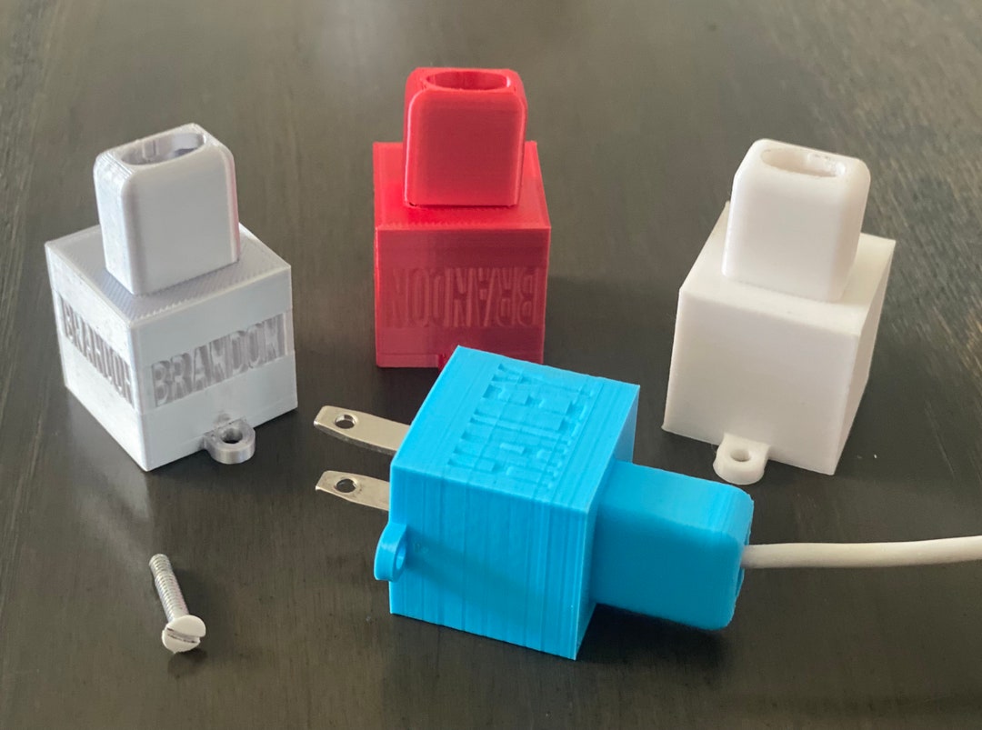 Personalized Locked iPhone Charger Box Plug - Phone Charm - Small Gifts ...