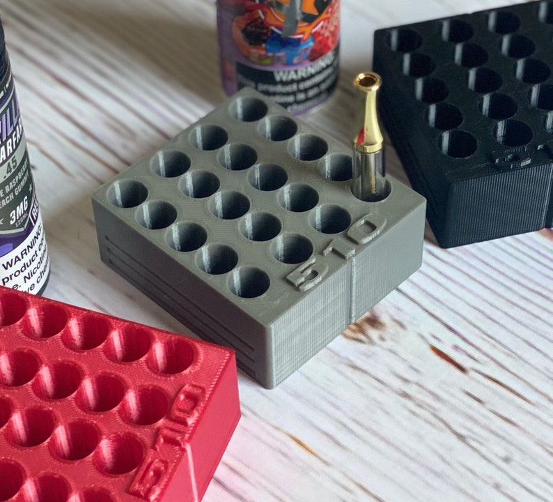 3D Printed 510 Vape Cartridge Organizer, Pen Storage - Etsy