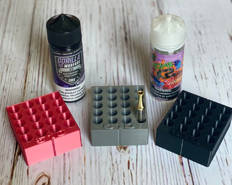 3D Printed 510 Vape Cartridge Organizer, Pen Storage - Etsy