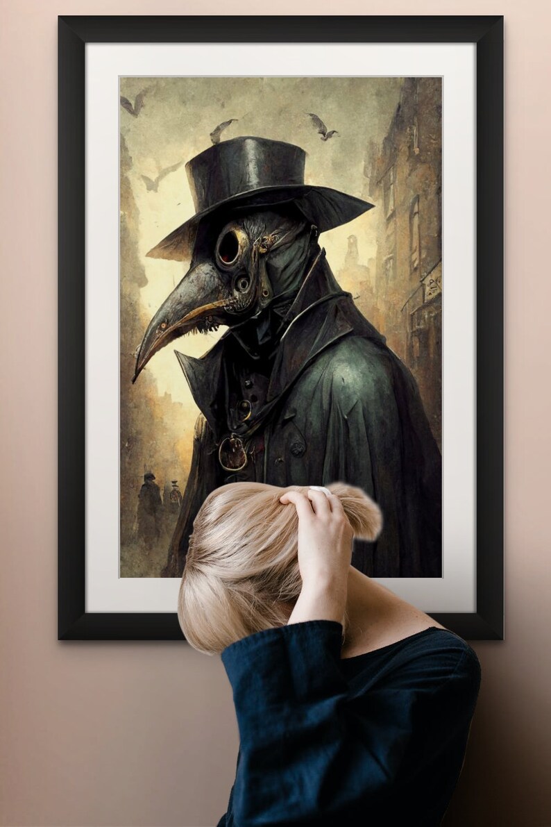 Victorian Gothic Portrait Wall Art Portrait Art Portrait - Etsy