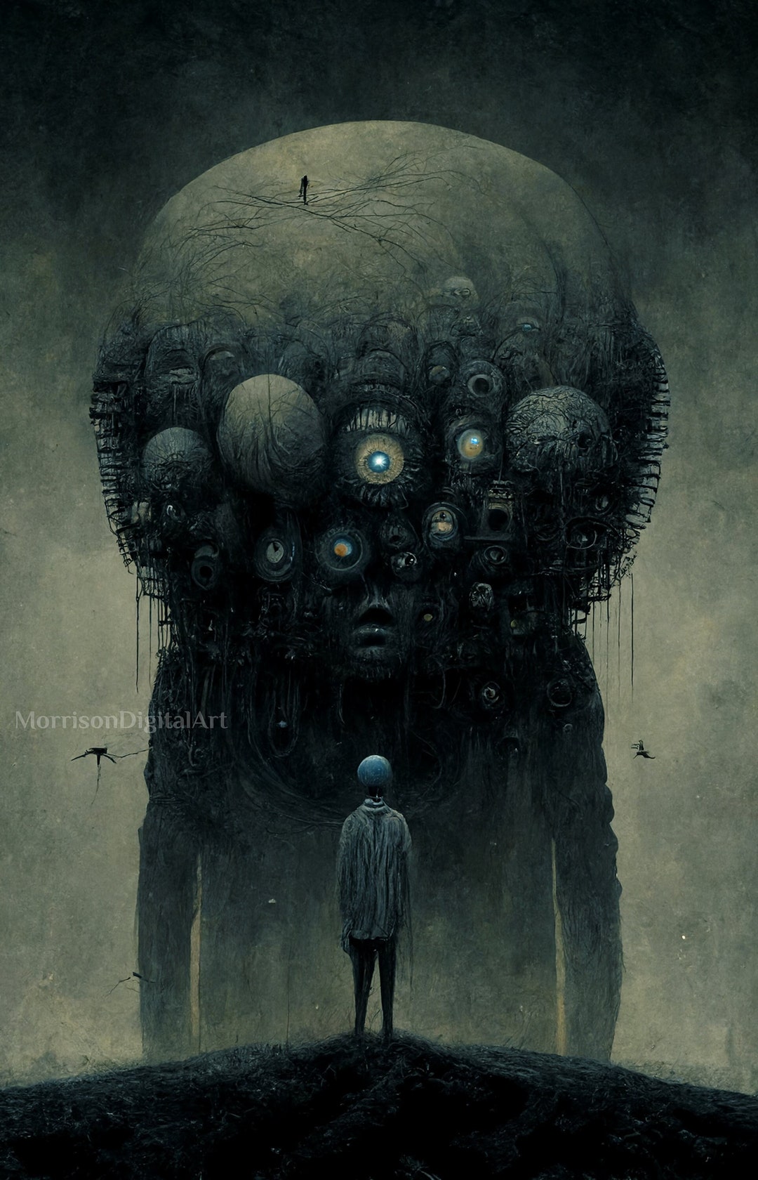 Surreal Wall Art, Surreal Art, Surrealism Wall Art, Digital Print ...