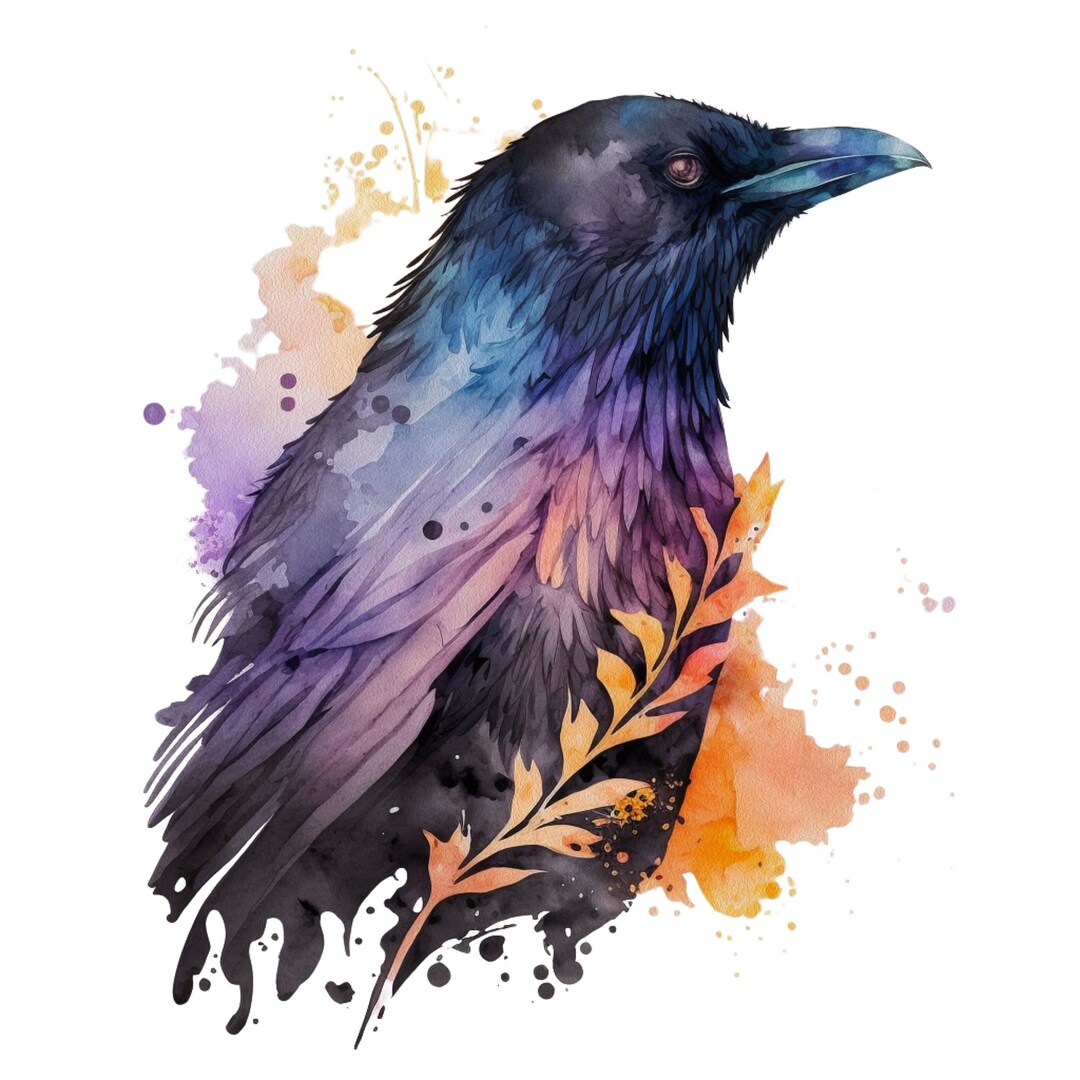 Gothic Crow PNG Gothic Crow Sublimation Design Gothic Crow PNG Gothic ...