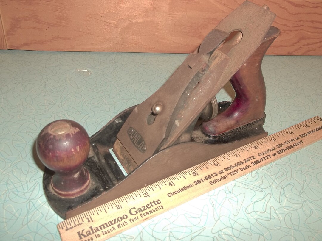 Vintage Dunlap 10 Woodworking Plane - Etsy