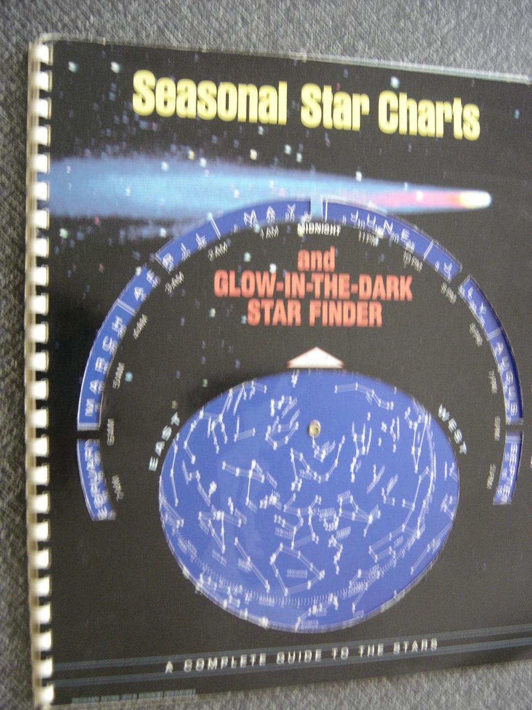 Seasonal Star Charts and Glow in the Dark Star Finder - Etsy