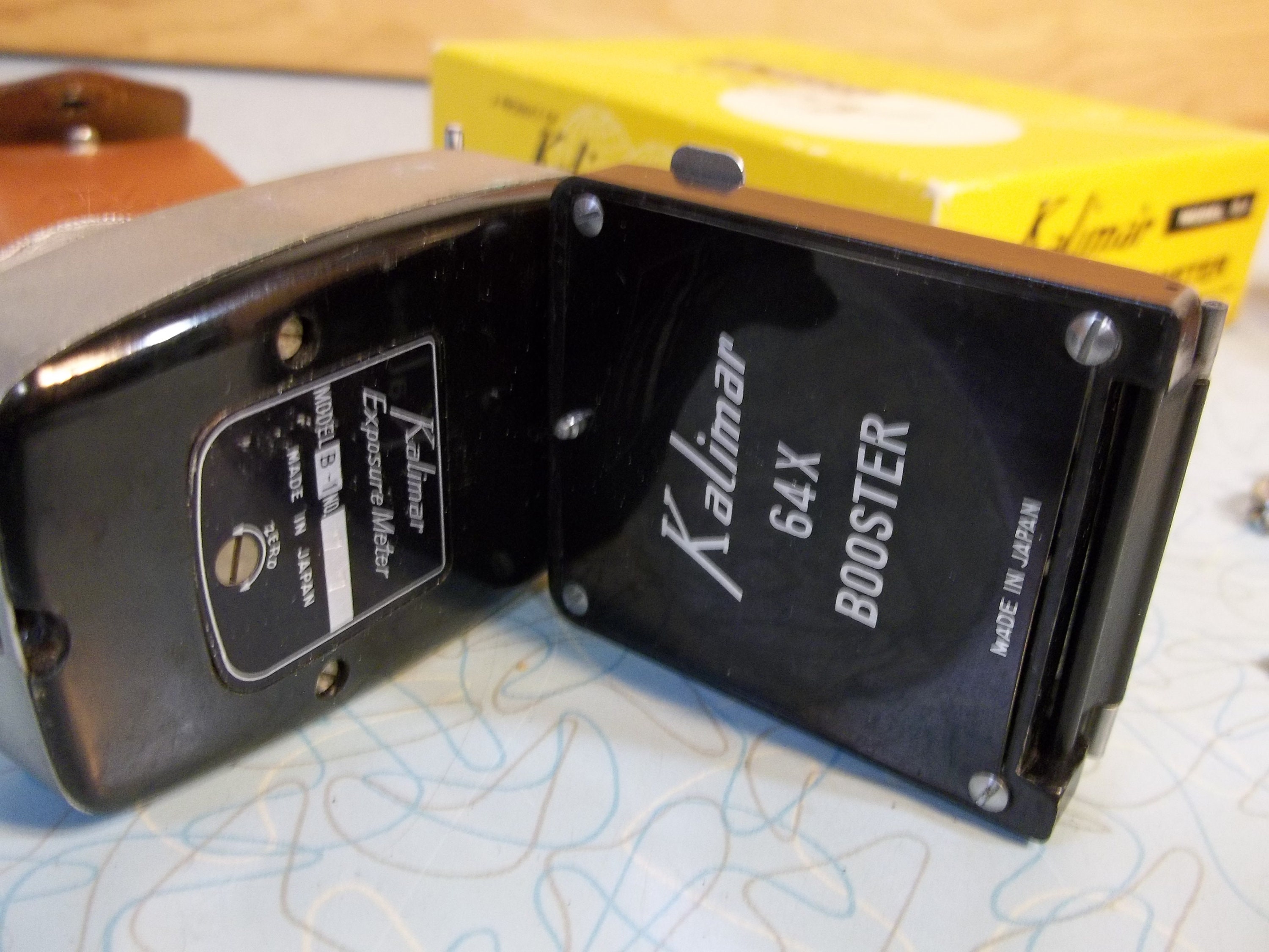 Vintage Kalimar Model B-1 Exposure Meter With Booster | Etsy