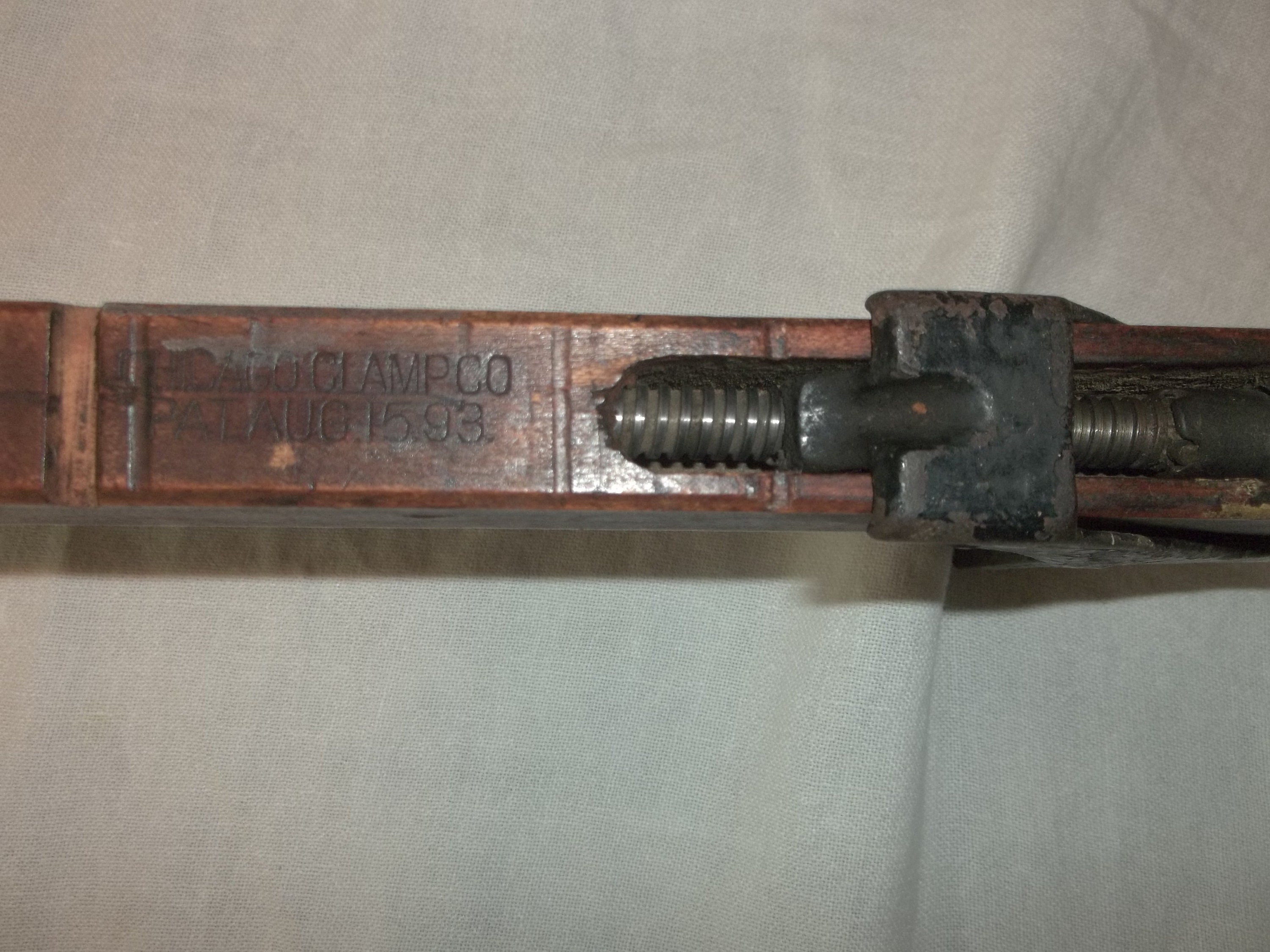 Vintage Chicago Clamp Company 48 Wood and Steel - Etsy