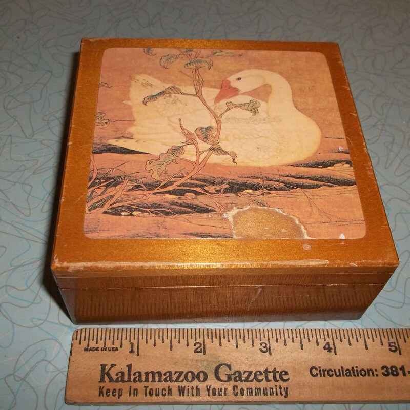 Swan Box - Etsy