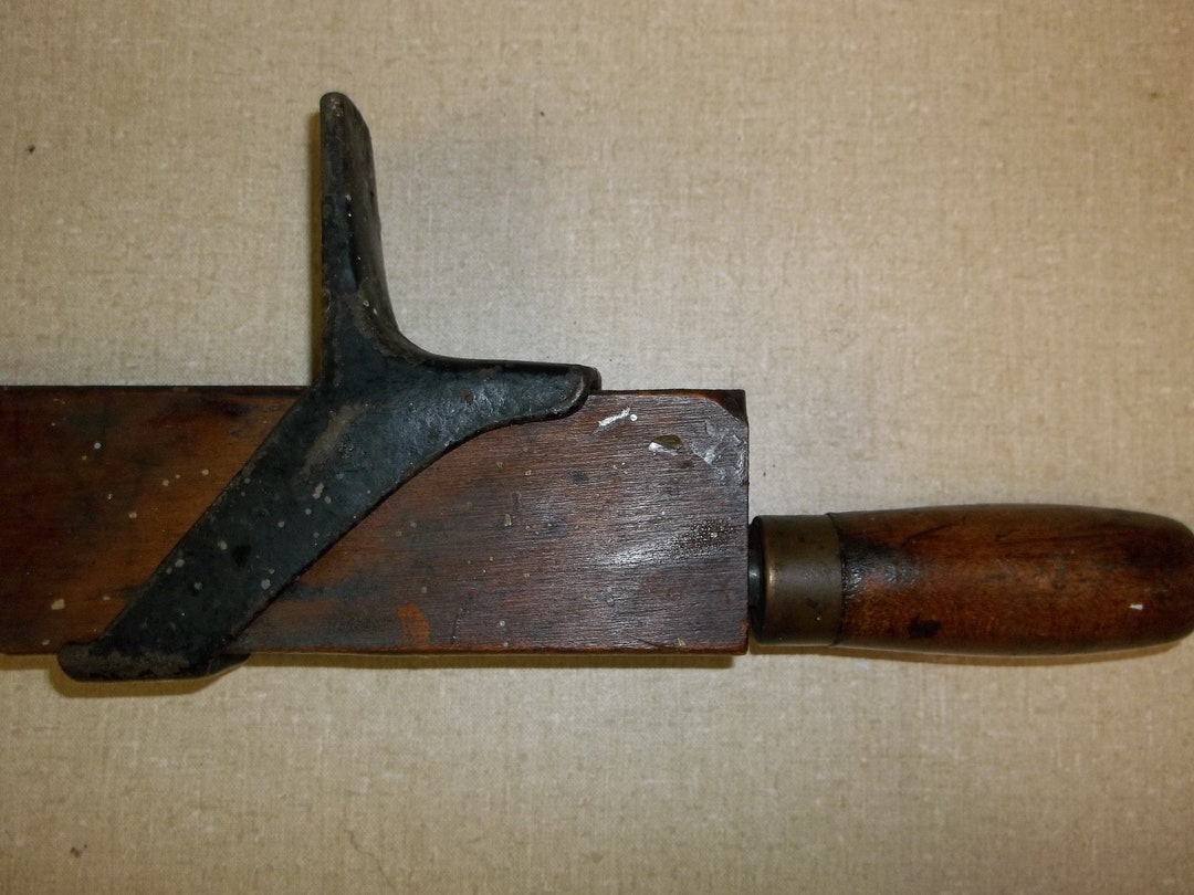 Vintage Chicago Clamp Company 48" Wood and Steel Woodworking Bar Clamp ...