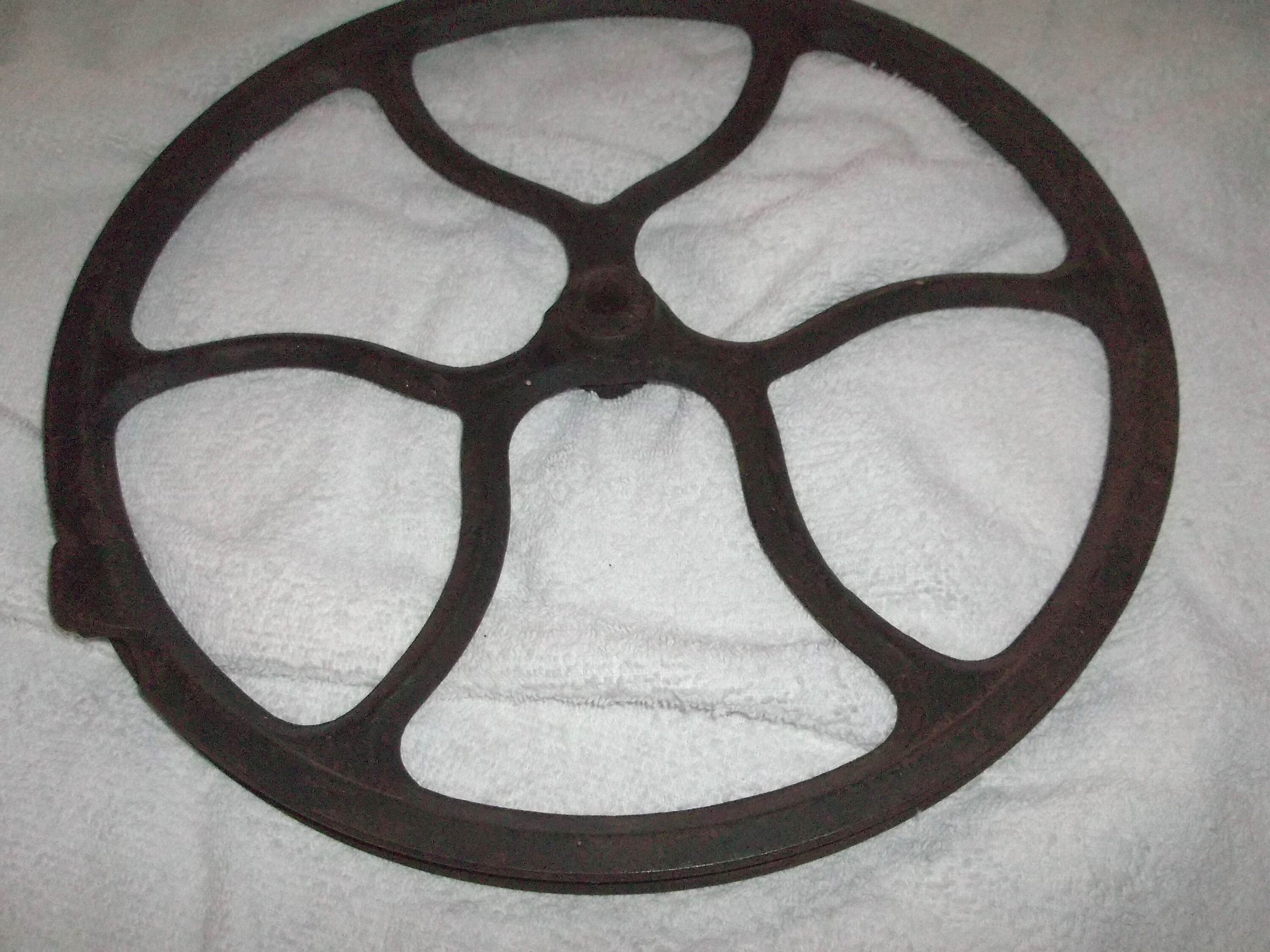 Vintage Cast Iron Treadle Sewing Machine Belt Pulley Wheel - Etsy