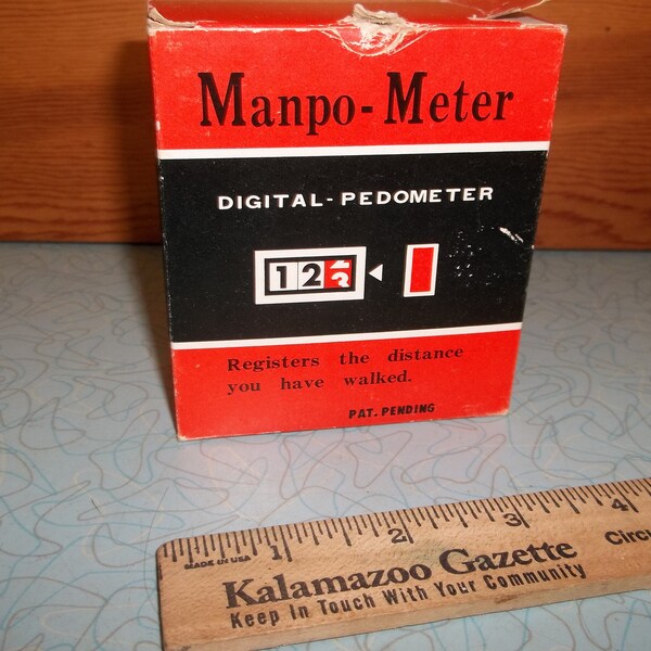 Vintage Pedometer - Etsy