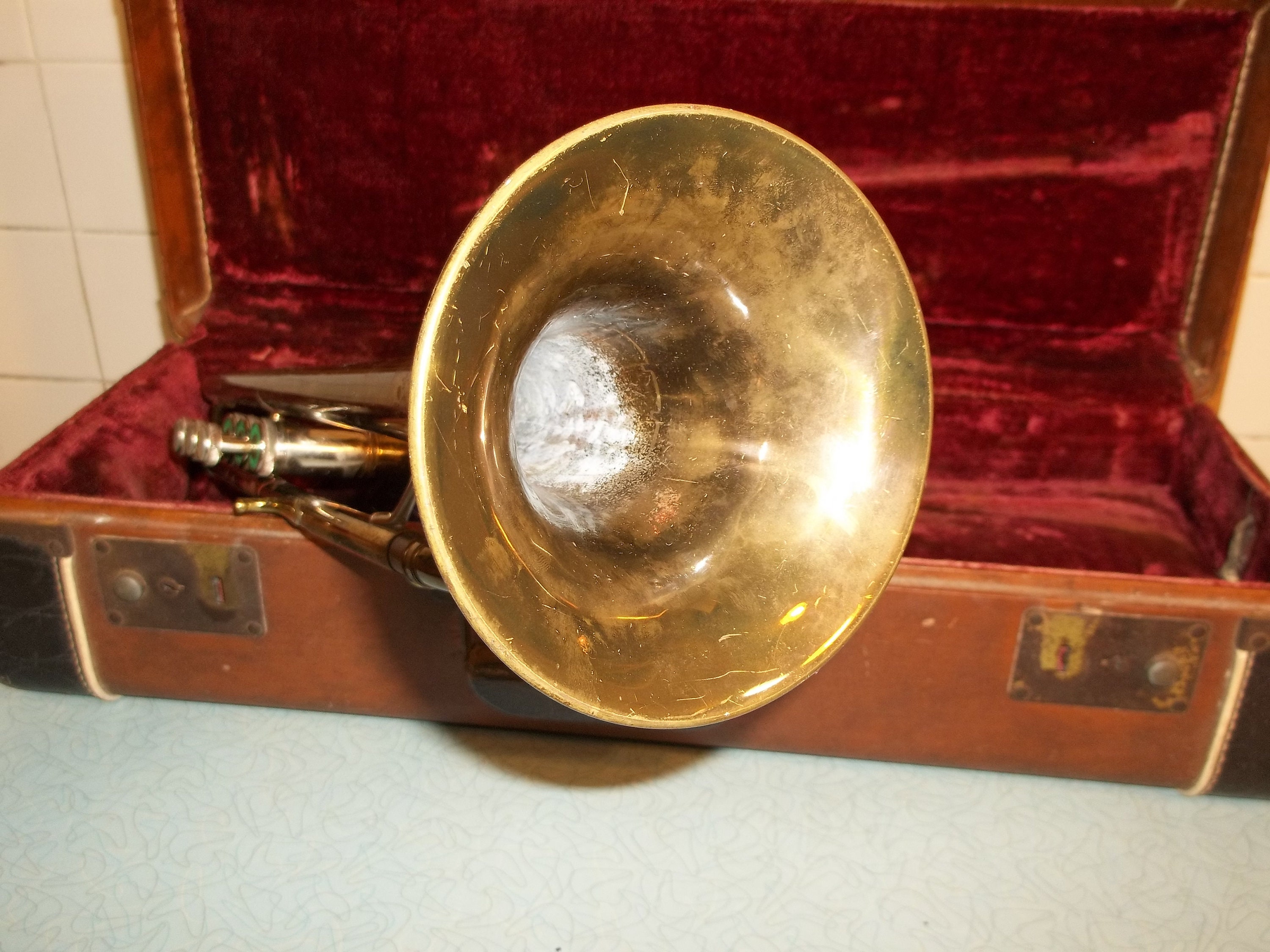 Vintage Standard E K Blessing Trumpet ... Price Drop - Etsy