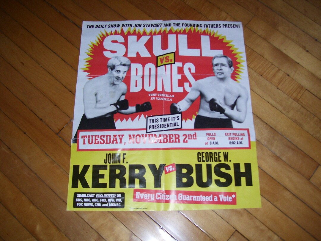 Satirical Daily Show Campaign Poster From the Bush Gore Campaign - Etsy