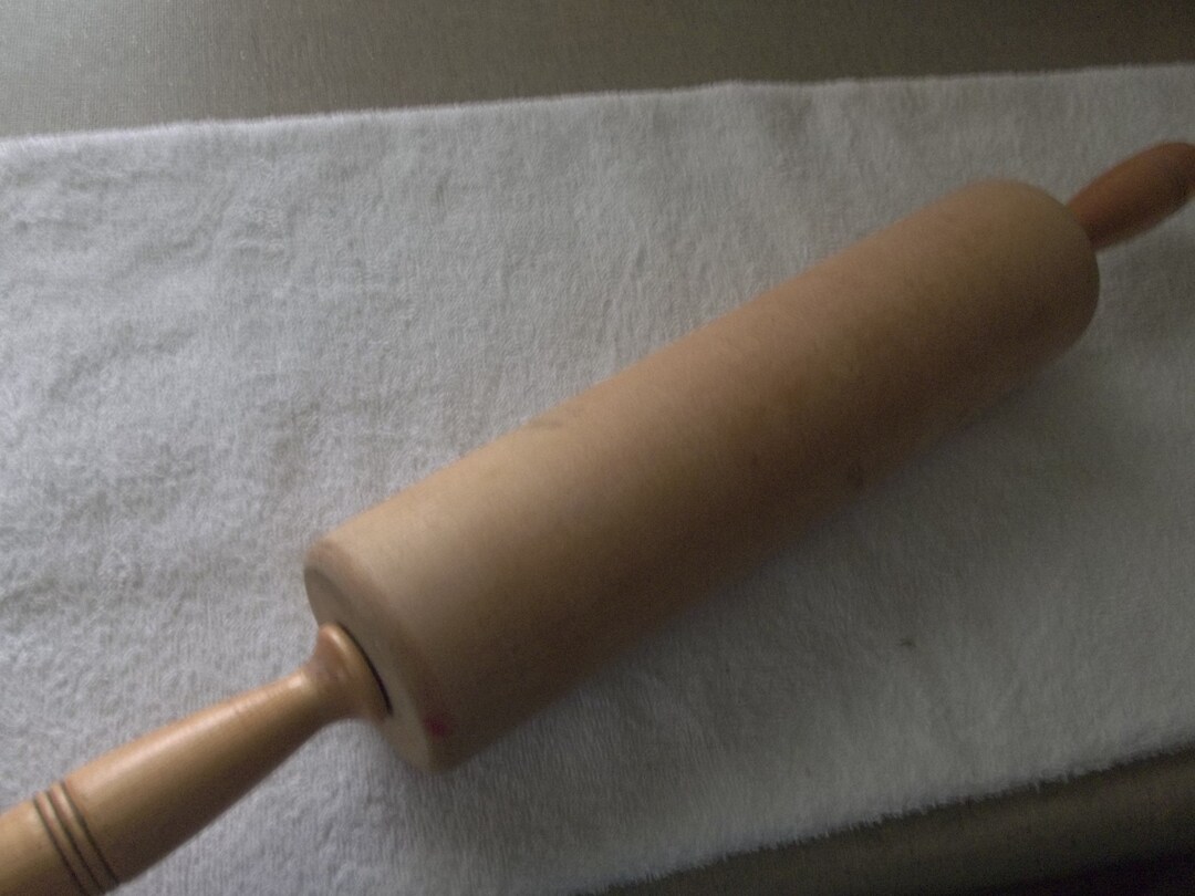 Vintage Thorpe Heavy Duty Large Maple Wood Rolling Pin - Etsy