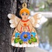 Traditional Christmas Ornaments Angel, Christmas Angel Hand Painted ...