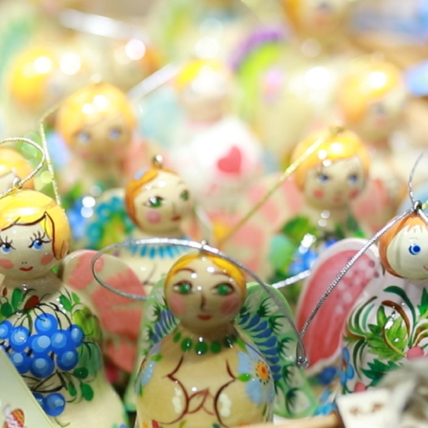 Traditional Made Christmas Angel Bell Ornaments Decorative | Etsy