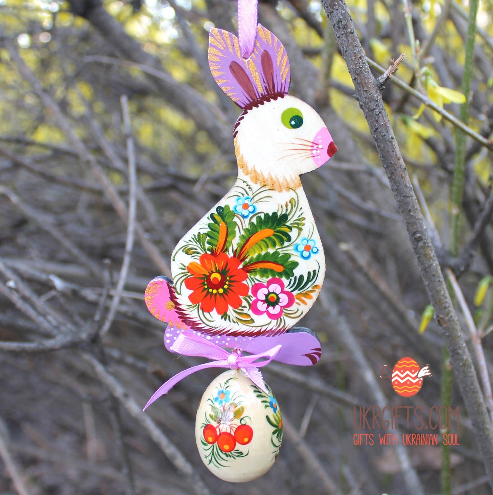 Handmade Wooden Easter Bunny original Wooden Easter Rabbit - Etsy