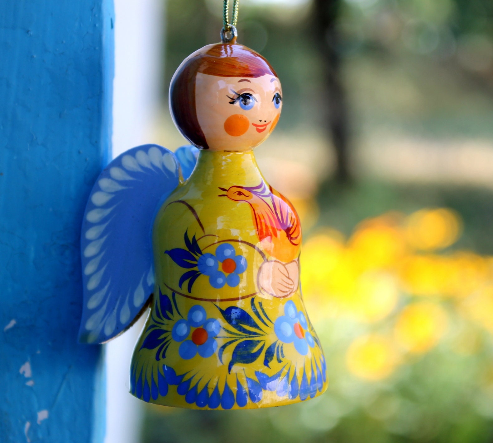 Traditional Made Christmas Angel Bell Ornaments Decorative - Etsy