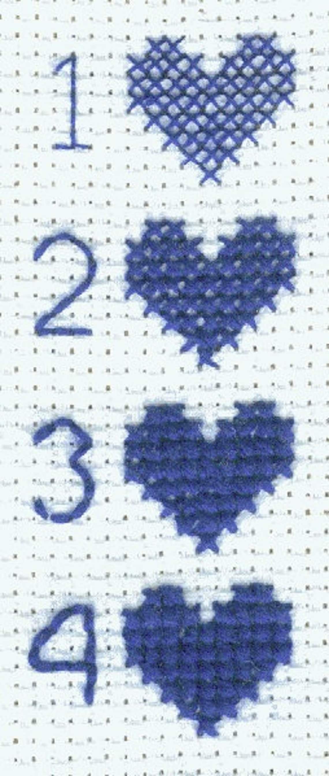 Heart of Musical Notes Cross Stitch Pattern Music Cross | Etsy