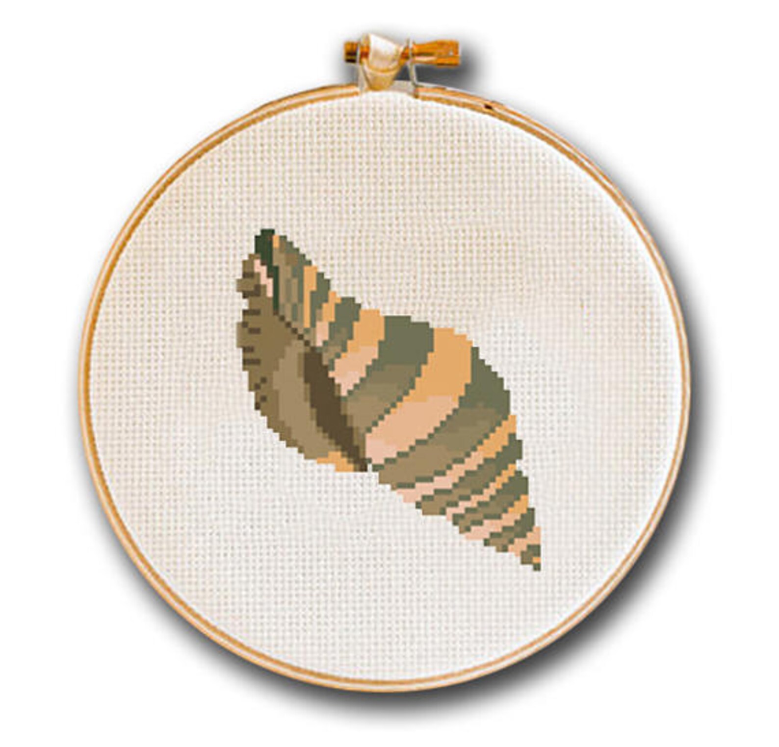 Sea Shell Cross Stitch Pattern Nursery Decor Summer Home | Etsy